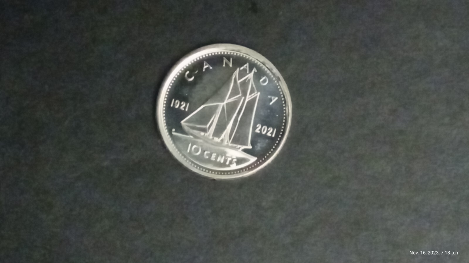 ***Rare***Canada 2021 10 Cents | Canadian Dime | New | Die Chip #253 | eBay