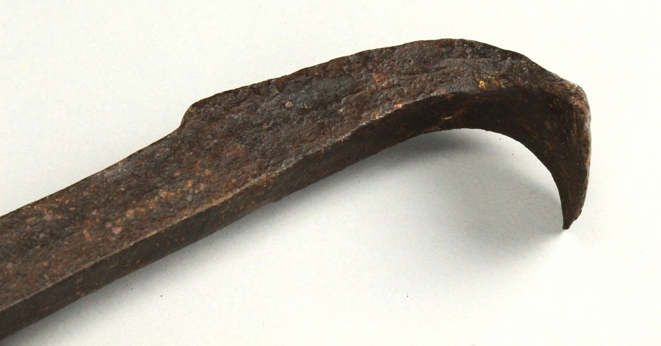 =Antique 18/19th c Wrought Iron Cooper's Hooping Tool Hoop Dog Barrel ...