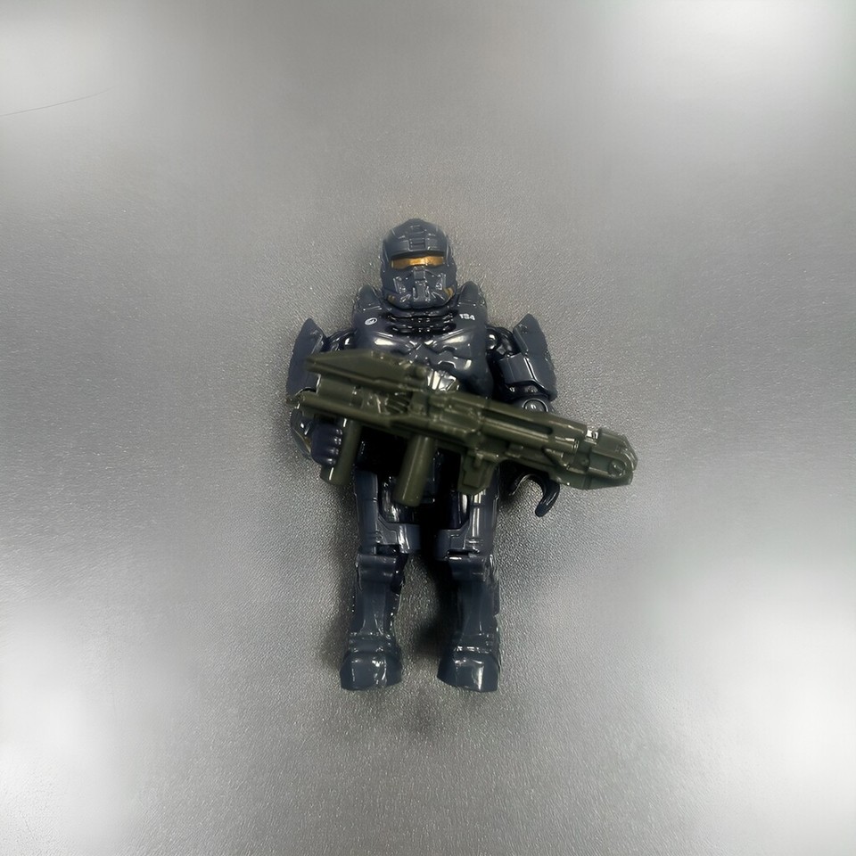 5Pcs Mega Construx Halo Bloks Infinite UNSC Spartan Vannak-134 Fleetcom ...