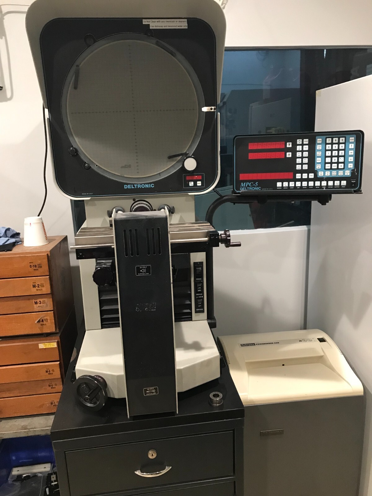 Deltronic DH 216 Optical Comparator | eBay