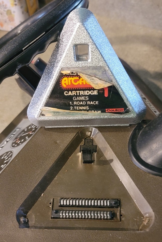 Vintage 1977 Coleco Telstar Arcade 1st Gen Game Pong Trigger Car w ...