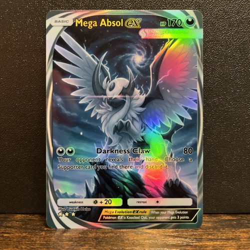 Mega Absol ex Immersive Pokemon TCG Pocket Inspired - Holographic Fan ...