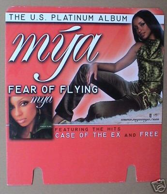 MYA "FEAR OF FLYING" AUSTRALIA DIVIDER CARD / STAND-UP DISPLAY | eBay