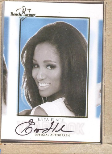 Enya Flack 2015 Bench Warmer Signature Yearbook B&W Autograph Auto | eBay