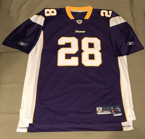 Minnesota Vikings Stitched Jersey Adrian Peterson #28 Reebok NFL ...