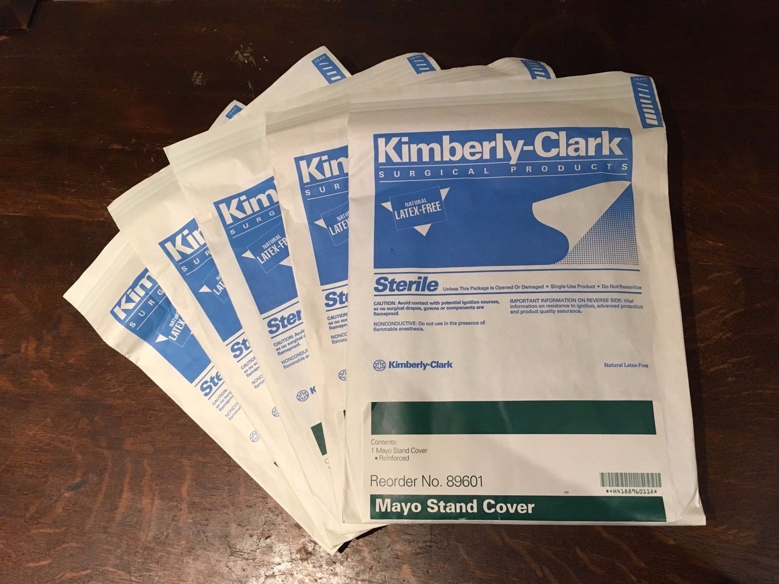 Kimberly Clark Mayo Stand Cover Lot of 5 Model 89601 Reinforced | eBay