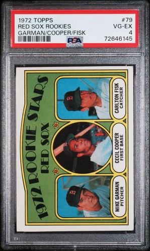 1972 Topps - 1972 Rookie Stars #79 Mike Garman, Cecil Cooper, Carlton ...