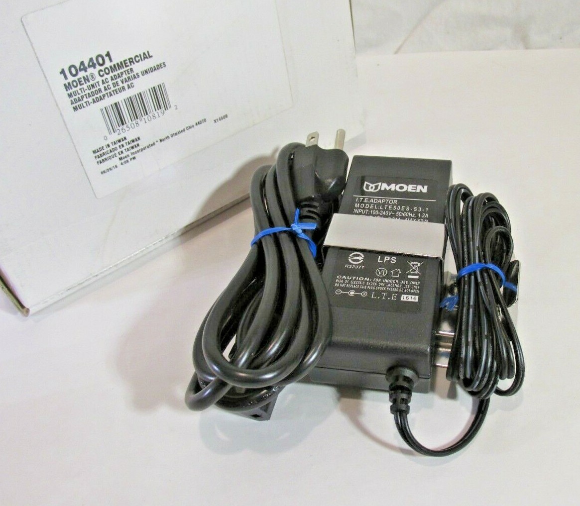 Moen Commercial 104401 Multi-unit AC Power Adapter for sale online | eBay