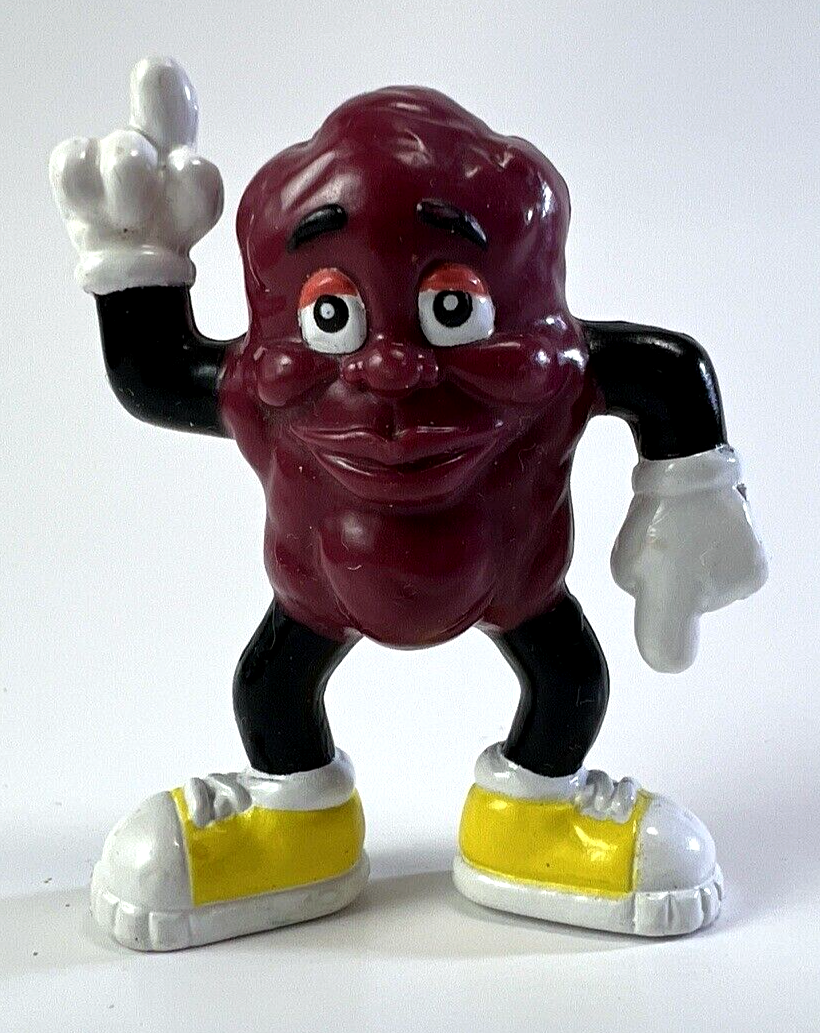 VTG California Raisins Collectible Figurine Travolta 2001 Hardees Promo ...