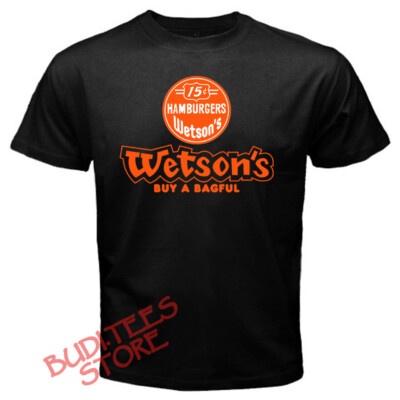 Wetson's Hamburger Restaurant Men's Black Size S-5XL | eBay