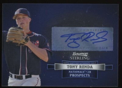 2012 Bowman Sterling Tony Renda Autograph Auto | eBay