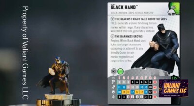 DC Heroclix Black Hand #022 w/ Card Notorious Set | eBay