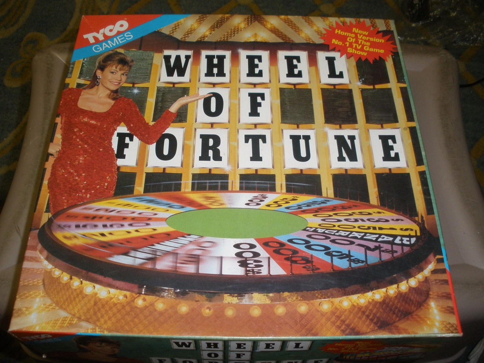 Wheel of Fortune Board Game Tyco 1992 Tyco Games - Vintage - Complete ...