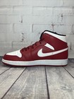 Nike Air Jordan 1 Retro Mid Chicago Gym Red Shoes 554724-605 Men’s Size ...
