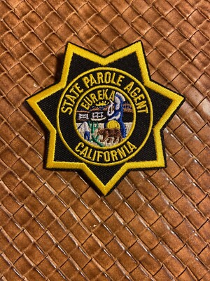 California State Parole Agent Star Patch With Loops | eBay