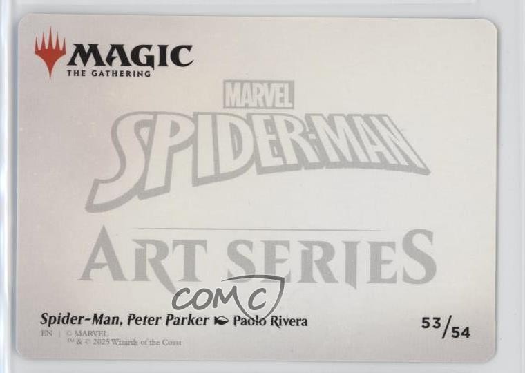 Spider-Man Peter Parker Magic: Universes Beyond: Marvel's SPM Art ...