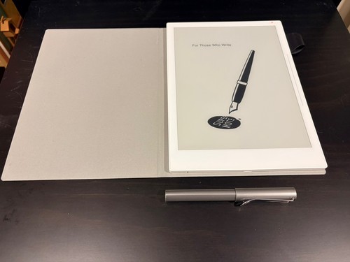 Supernote A5X tablet - BUNDLED w/ Black Leather Folio And Pen | eBay