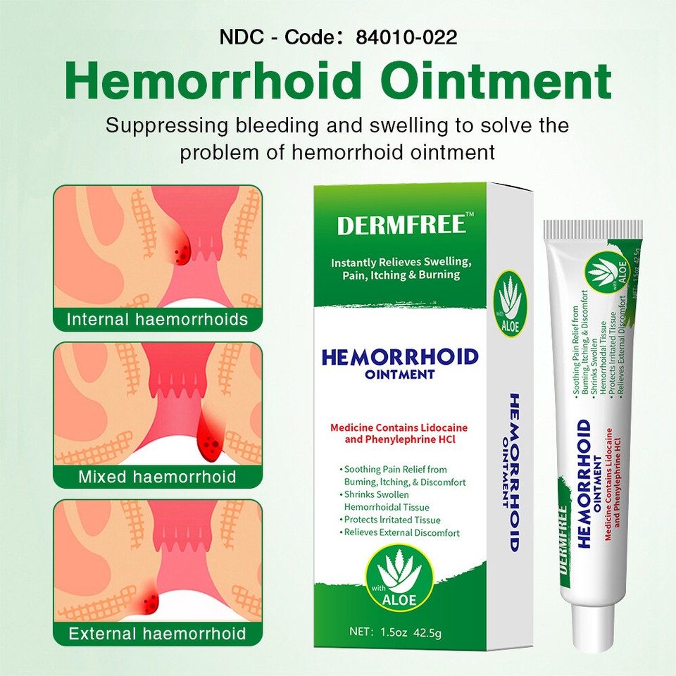 Hemorrhoids Remove Ointment Herbal Cream Relief Piles Pain Reduce ...