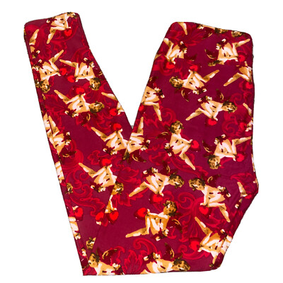NWT LulaRoe One Size OS Leggings Valentines Day Red Cupid **Rare** | eBay