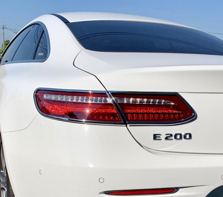 Chrome Taillights Trim Bezel Rim For Mercedes Benz E-Class C238 Coupe ...