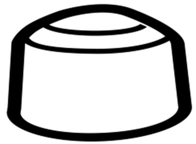 4013A456 Mitsubishi Cover, fr susp lwr arm ball joint 4013A456, New ...