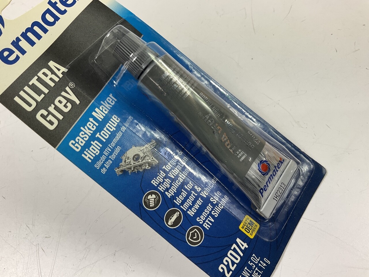 Permatex 22074 Ultra Grey Rigid High-Torque RTV Silicone Gasket Maker ...