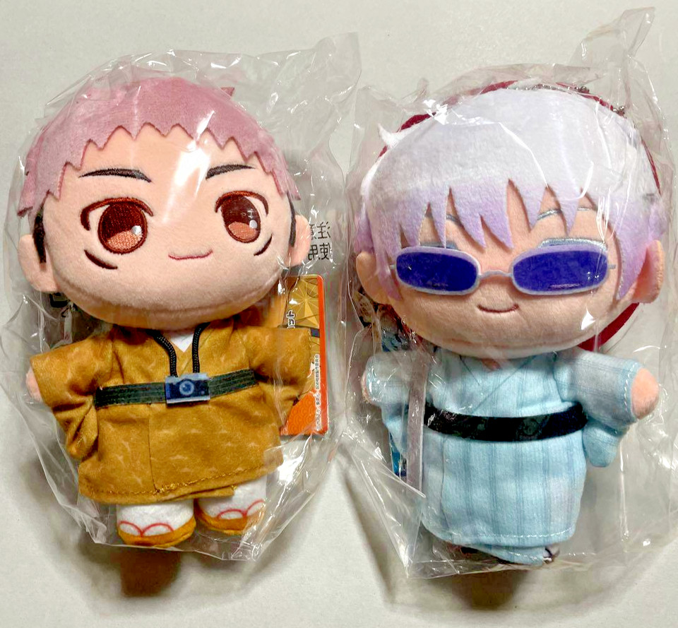 Jujutsu Kaisen Exploration Mascot Satoru Gojo Yuji Itadori Plush Chain ...