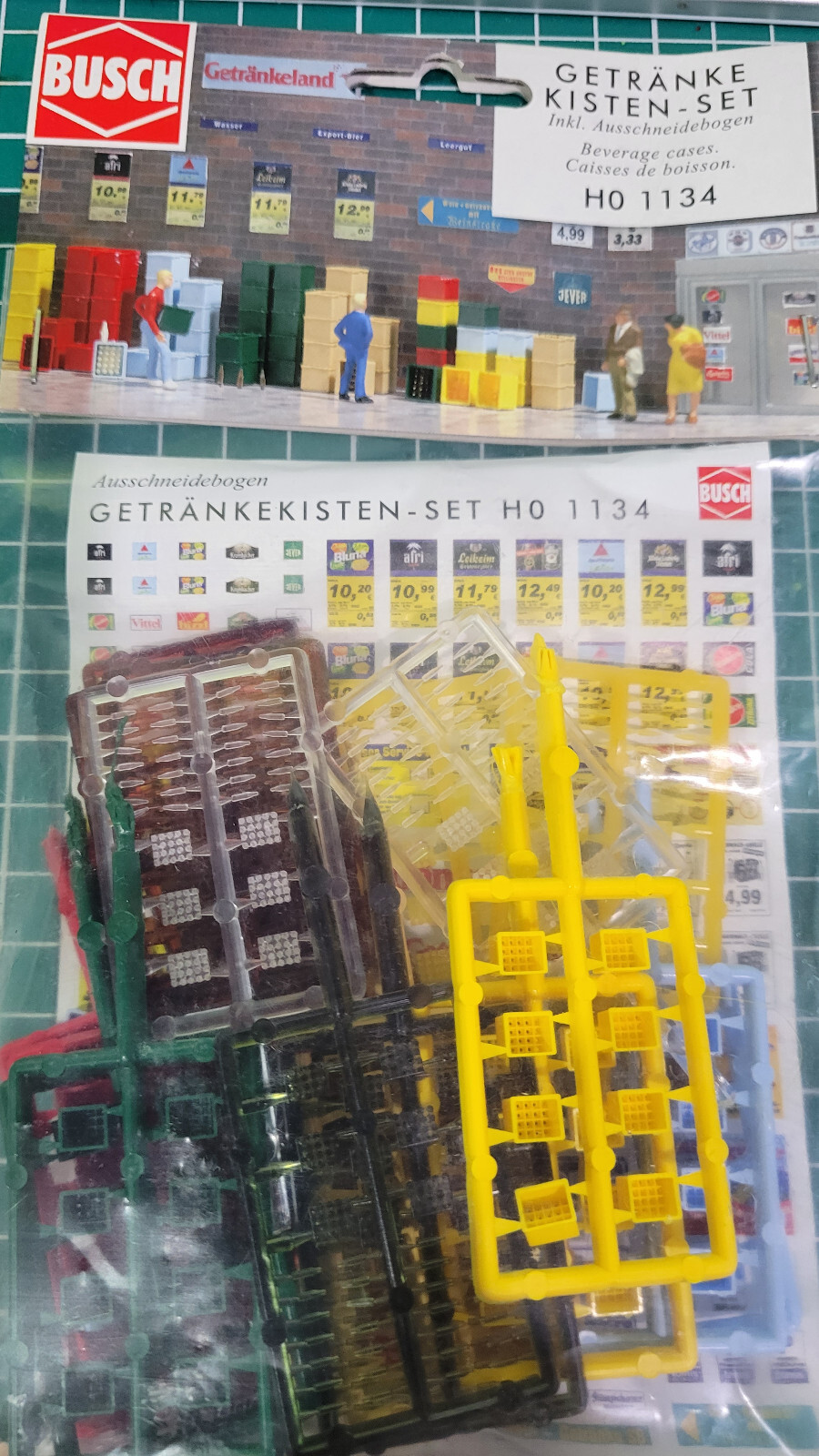 HO (1:87) Busch "Beverage cases", #1134 | eBay
