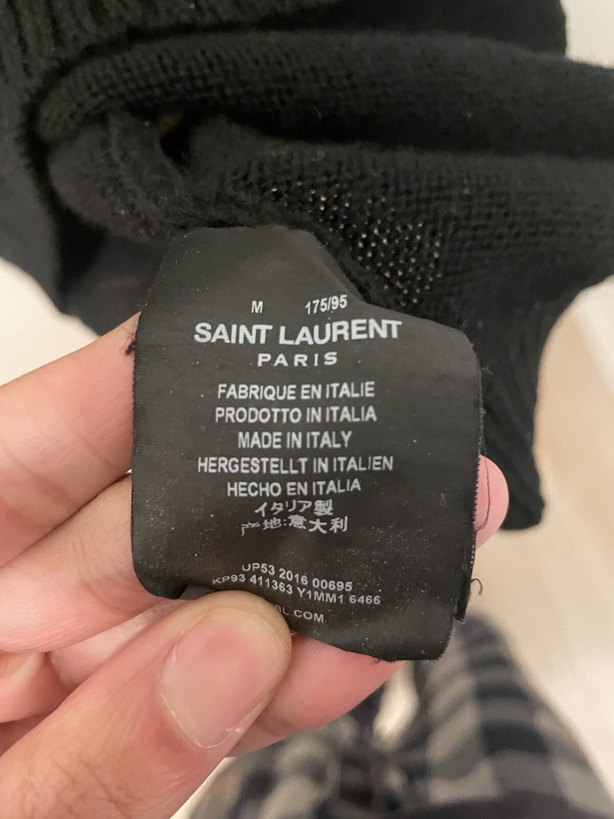 Saint Laurent Ysl Dinosaur Knit Sweater 100% Authenti… - Gem