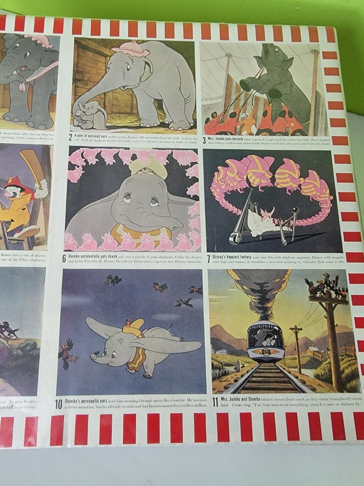 Vintage Disney Dumbo Article from 1941 LIFE Magazine In Plastic For ...