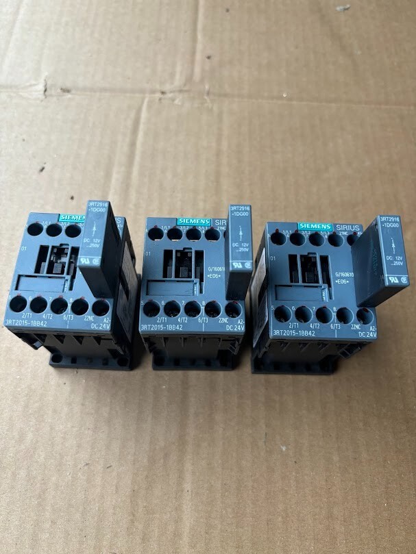 Siemens 3RT20161BB42 Magnetic Contactor with surge protector ...