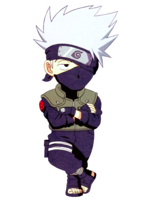 Chibi Kakashi Naruto Weatherproof Anime Sticker 6" Car Decal | eBay