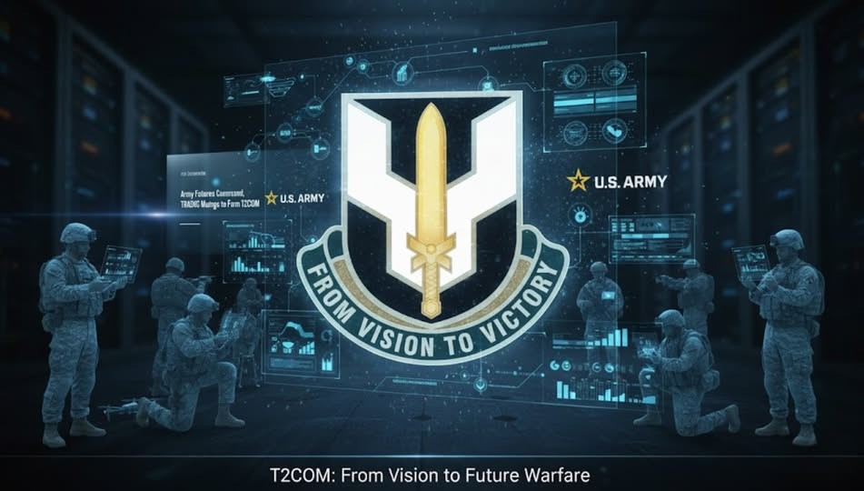 U.S. ARMY TRANSFORMATION AND TRAINING COMMAND T2COM PATCH OCP WITH HOOK ...