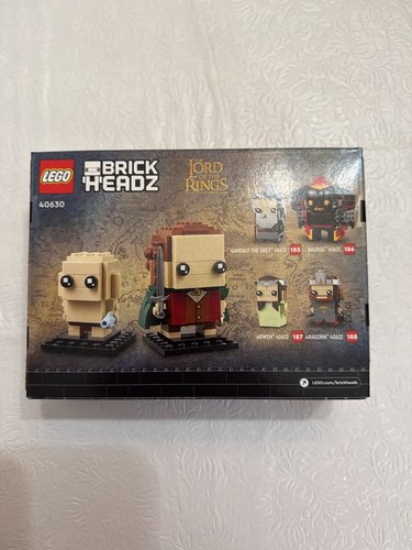 LEGO 40630 Brick Headz Frodo & Gollum Bri k Headz 184 pcs New Sealed ...