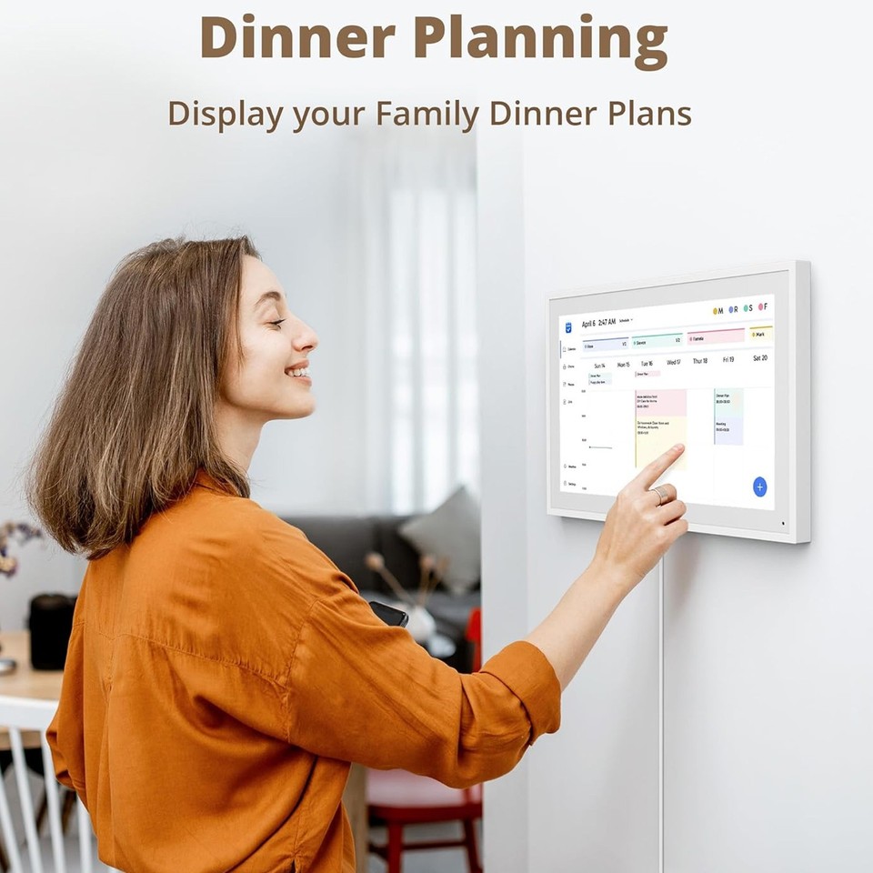 ⊹Digital Calendar Chore Chart 15.6 Inch 1080P FHD Interactive ...