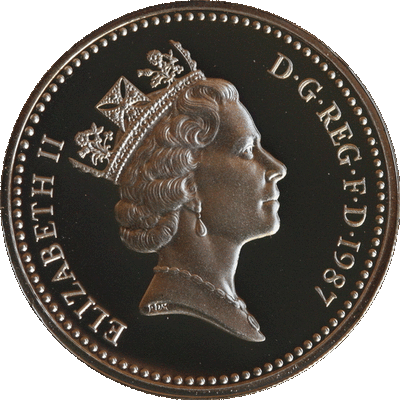 1987 Silver Proof £1 One Pound Coin By The Royal Mint | eBay