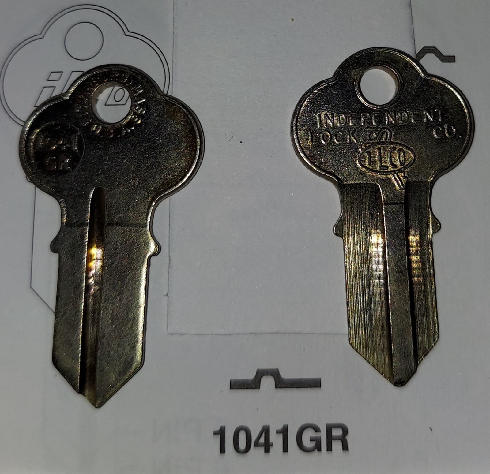 Chicago, 1041GR, CG3, CG4, CHI3, K4R, Vintage Key Blank. | eBay