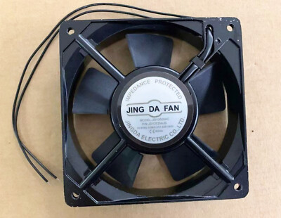 1 of JING DA FAN JD12025AC 220V 0.08/0.07A 12cm 2-Wire cooling fan ...