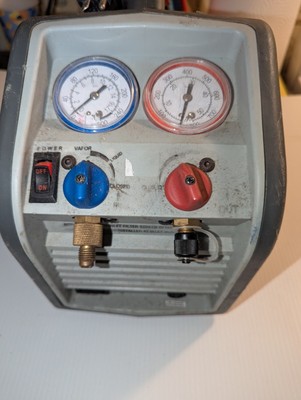 Robinair RG3 Portable Single Refrigerant Recovery Machine 637335043374 ...