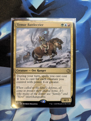 Temur Battlecrier Tarkir: Dragonstorm Regular Near Mint MTG 228 | eBay