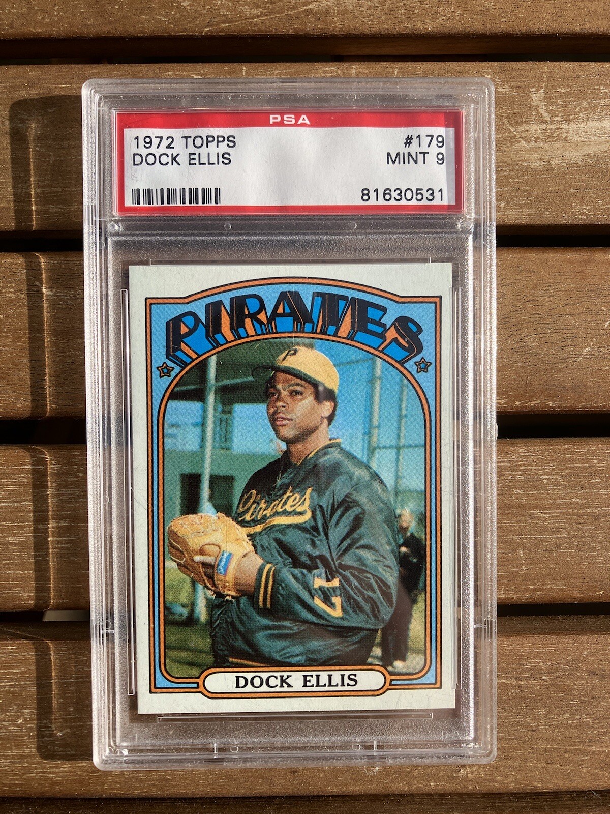 1972 Topps #179 Dock Ellis PSA 9 Mint - Pittsburgh Pirates | eBay