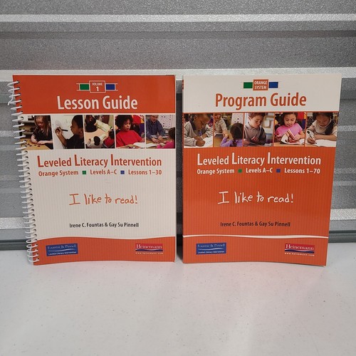 Orange System Leveled Literacy Intervention Lesson & Program Guides ...