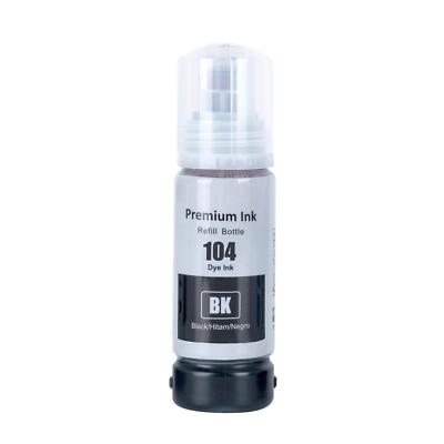 1 Black Ink Bottle for Epson EcoTank ET-1810, ET-2726, ET-2820, ET-2861 ...