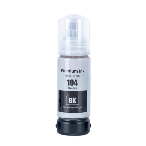 1 Black Ink Bottle for Epson EcoTank ET-1810, ET-2726, ET-2820, ET-2861 ...