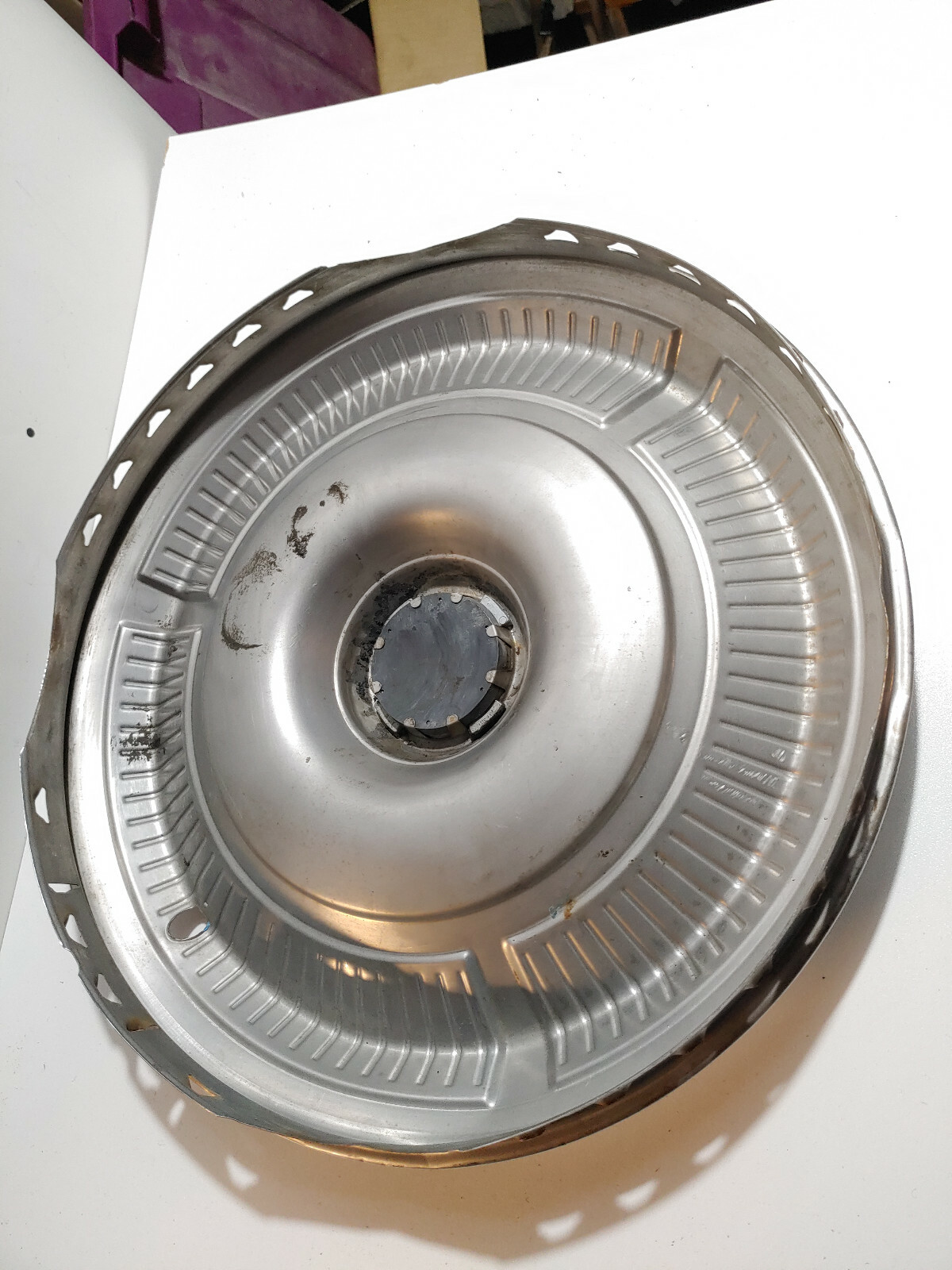 OEM 1964 Chrysler New Yorker Hubcap Red Paint | eBay