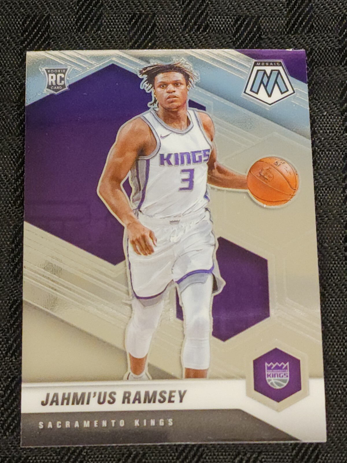 Jahmi'us Ramsey 2020 Panini Mosaic Basketball rookie card #239 ...