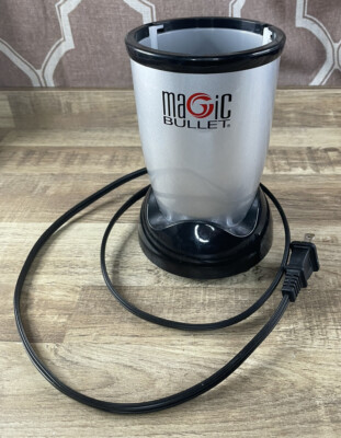 Magic Bullet Model MB1001 Blender Motor Base Only Replacement Silver ...