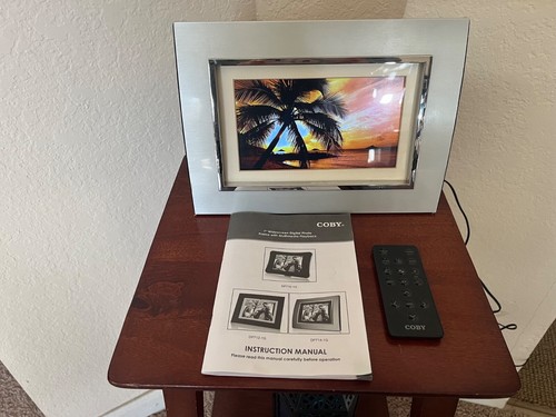 COBY 7" WIDESCREEN DIGITAL PHOTO FRAME | eBay