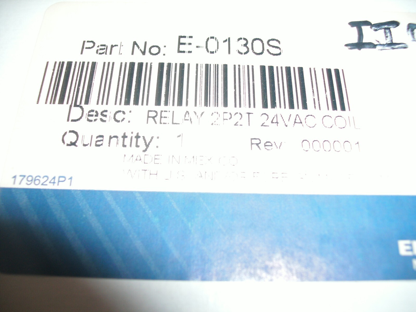 EMERSON LIEBERT E-0130S RELAY 2P2T 24VAC COIL HONEYWELL R8222D for sale ...