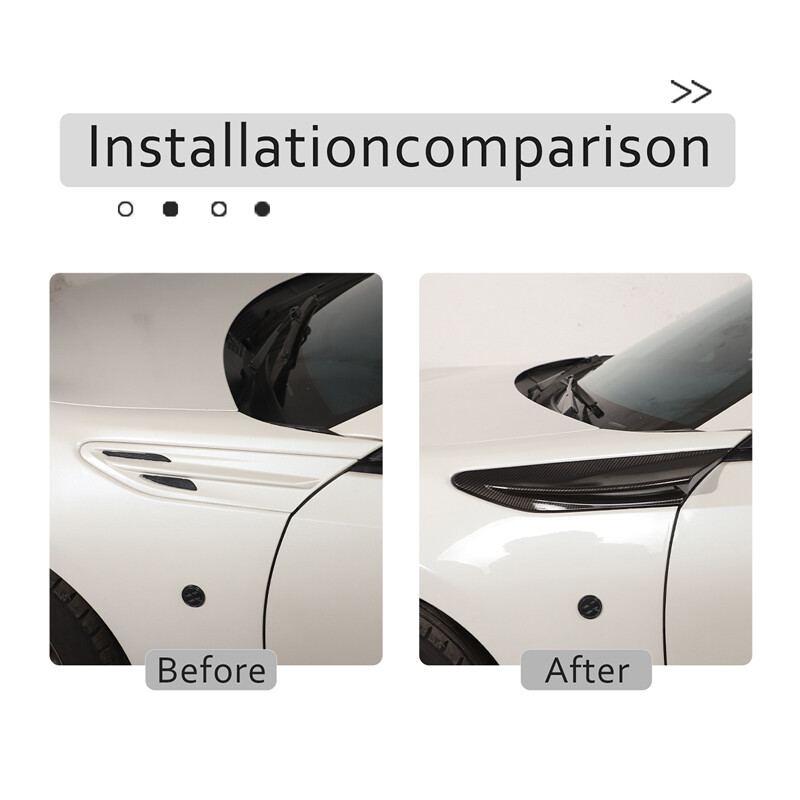 Carbon Fiber ABS Side Fender Fin For Subaru BRZ Toyota 86 GT86 Scion FR ...